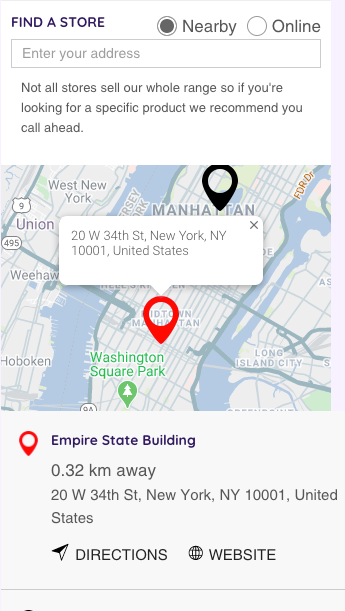 Stockist Store Locator Google Maps Section – Simplify My Shop